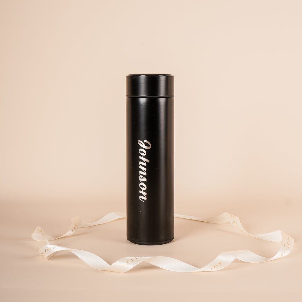 Drinking Flask With Temperature Indicator (Customisable)